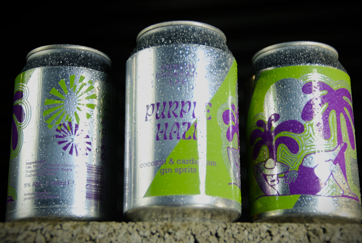 DCL Purple Haze - Coconut & Cardamom Gin Spritz 330ml 5% – Dublin ...